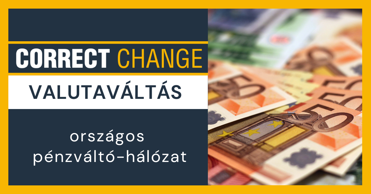 Valutaváltó kalkulátor, EUR árfolyam | Correct Change | Valutaváltás